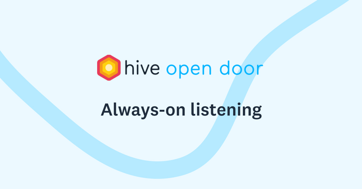 Hive Open Door - Hive