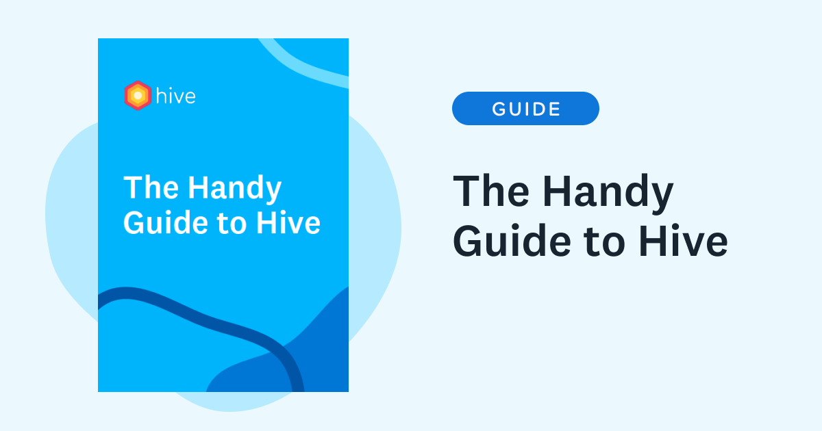 The Handy Guide to Hive | Employee Voice and People Science